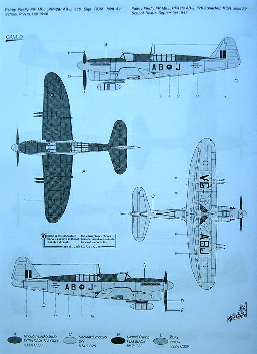 MODELIMEX Online Shop | 1/72 Fairey Firefly FR Mk.I 'ASH Radar' | your ...
