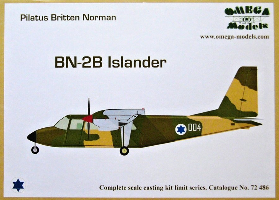 MODELIMEX Online Shop | 1/72 PBN BN-2B Islander (Israel) | your ...