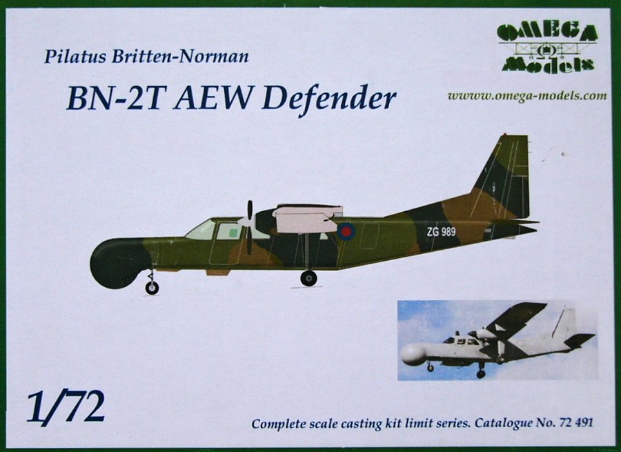 MODELIMEX Online Shop | 1/72 PBN BN-2T AEW Defender | your favourite ...