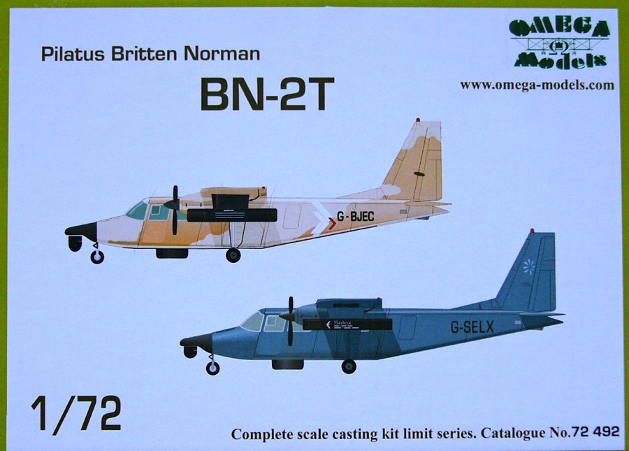 MODELIMEX Online Shop | 1/72 PBN BN-2T (2x Great Britain decals) | your ...