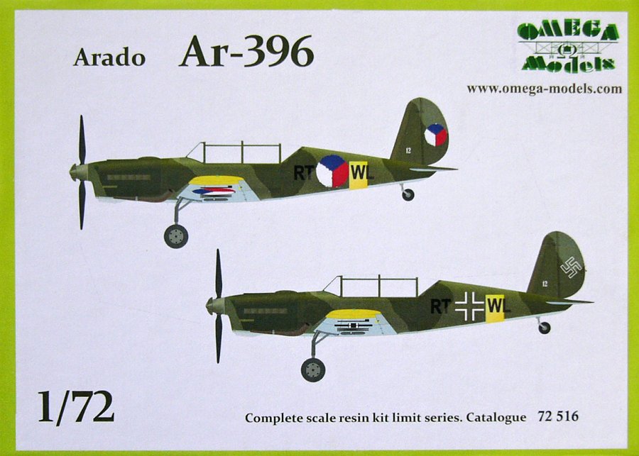 MODELIMEX Online Shop | 1/72 Arado Ar-396 (Czech, Germany) | your favourite model shop