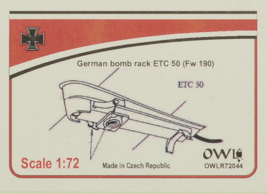 MODELIMEX Online Shop | 1/72 German bomb rack ETC 50 (Fw 190) | your ...