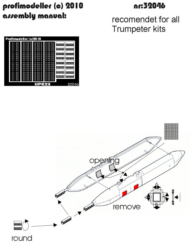 MODELIMEX Online Shop | 1/32 UPK23 - PE set (TRUMP) | your favourite ...