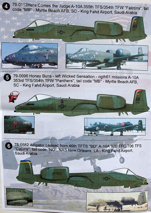MODELIMEX Online Shop | 1/144 A-10 Thunderbolt II (wet decals) | your ...