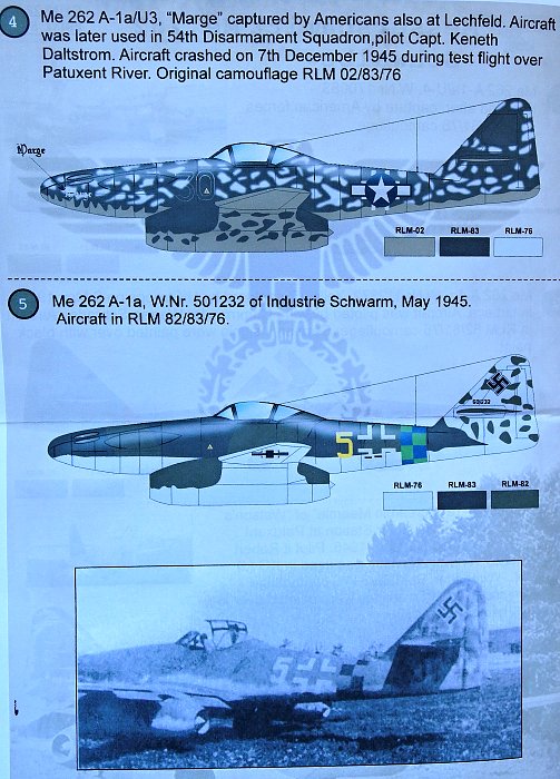 MODELIMEX Online Shop | 1/72 Messerschmitt Me.262 Schwalbe (wet decals ...