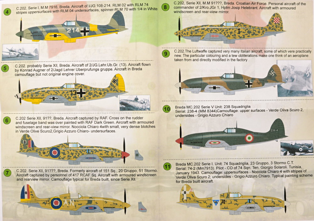MODELIMEX Online Shop | 1/72 Macchi C.202 Folgore (wet decals) | your ...