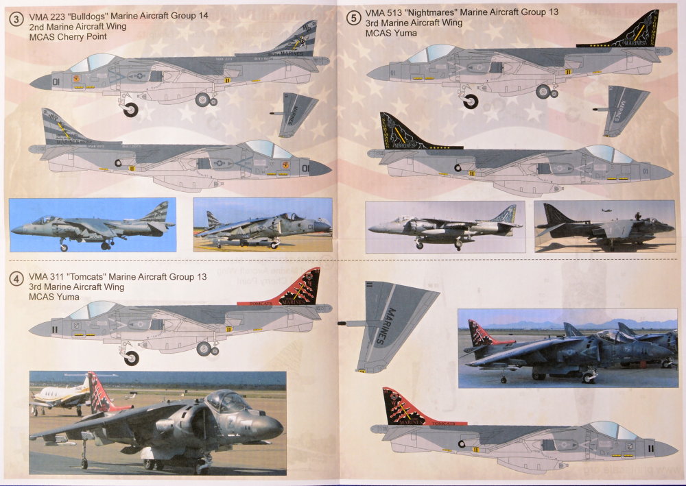 MODELIMEX Online Shop | 1/72 Douglas AV-8B Harrier II (wet decals ...