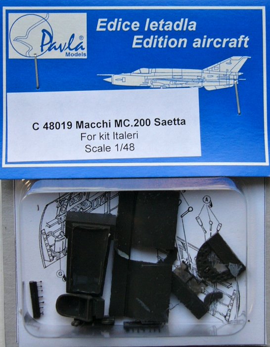 MODELIMEX Online Shop | 1/48 Macchi MC.200 Saetta Cockpit set (ITAL ...