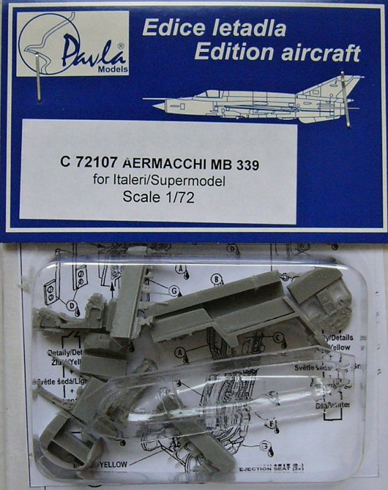 MODELIMEX Online Shop | 1/72 Aermacchi MB 339 Cockpit Set (ITAL ...