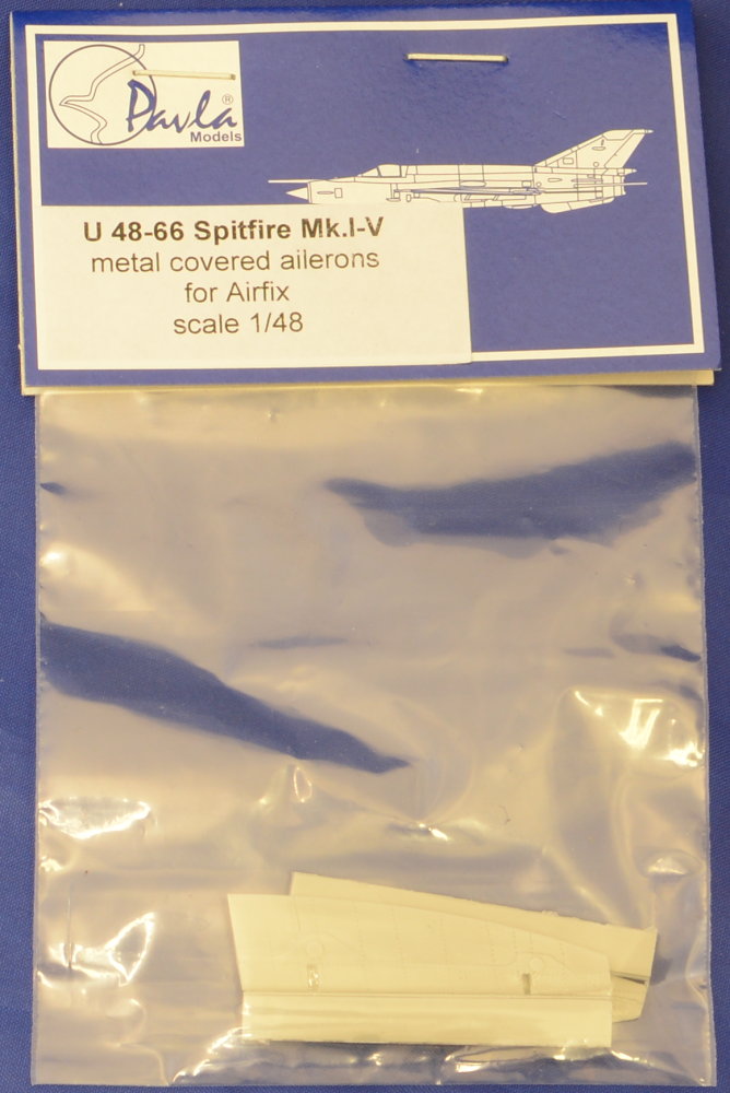 MODELIMEX Online Shop | 1/48 Spitfire Mk.I-V metal covered ailerons ...