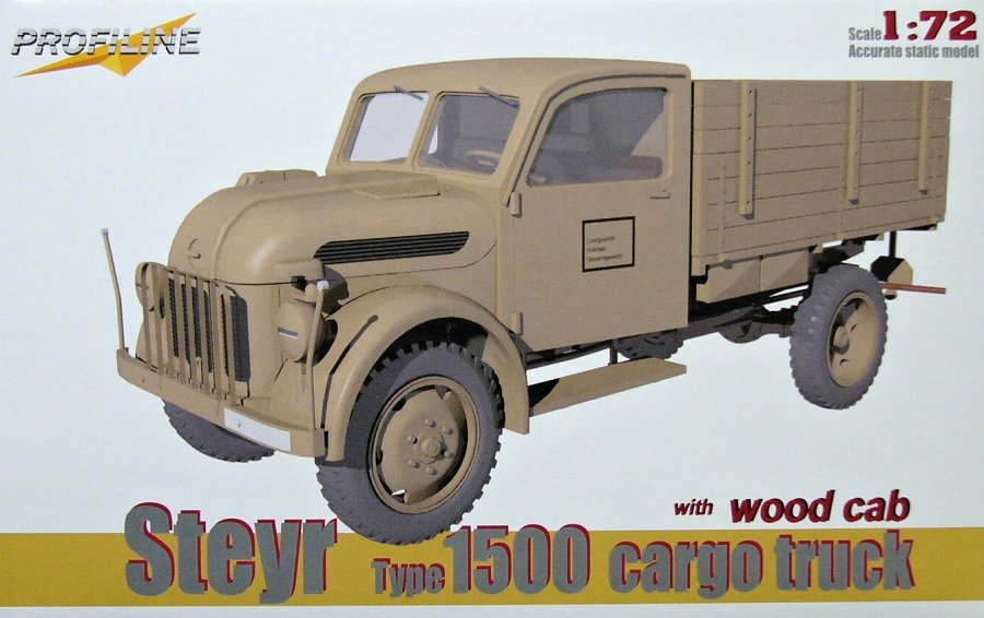 MODELIMEX Online Shop | 1/72 Steyr 1500 Cargo Truck with Wood cab ...