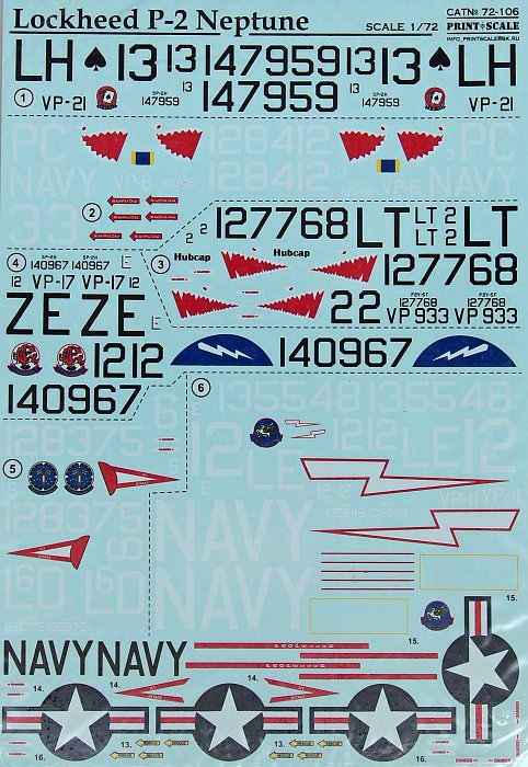 MODELIMEX Online Shop | 1/72 Lockheed P-2 Neptune (wet decals) | your ...