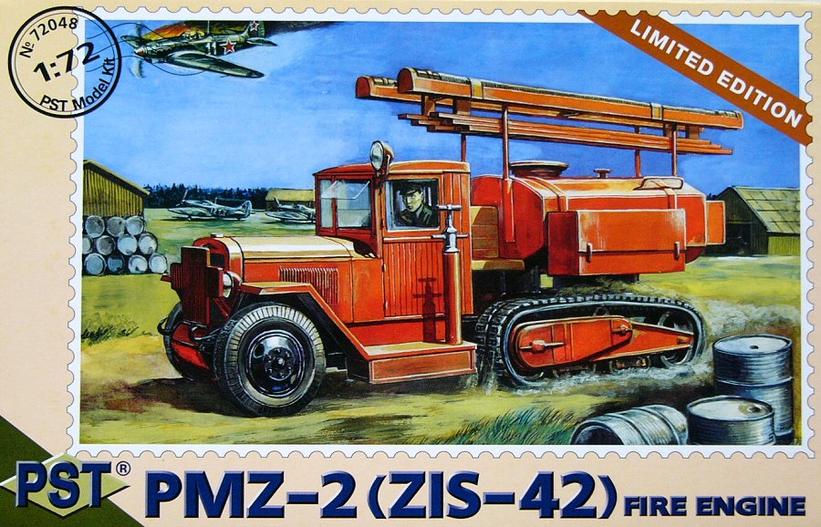 MODELIMEX Online Shop | 1/72 PMZ-2 (ZIS-42) Fire Engine | your ...