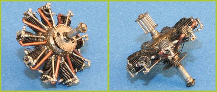 MODELIMEX Online Shop | 1/48 Le Rhone 9J engine (resin&PE set) | your ...