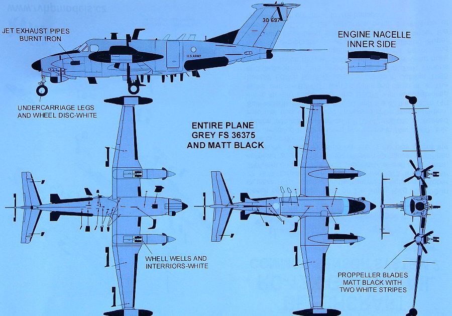 MODELIMEX Online Shop | 1/72 RC-12X GUARDRAIL Improved Common Sensor ...