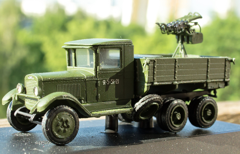 MODELIMEX Online Shop | 1/72 ZiS-6 Truck with Quadriple Machine Gun 4M ...
