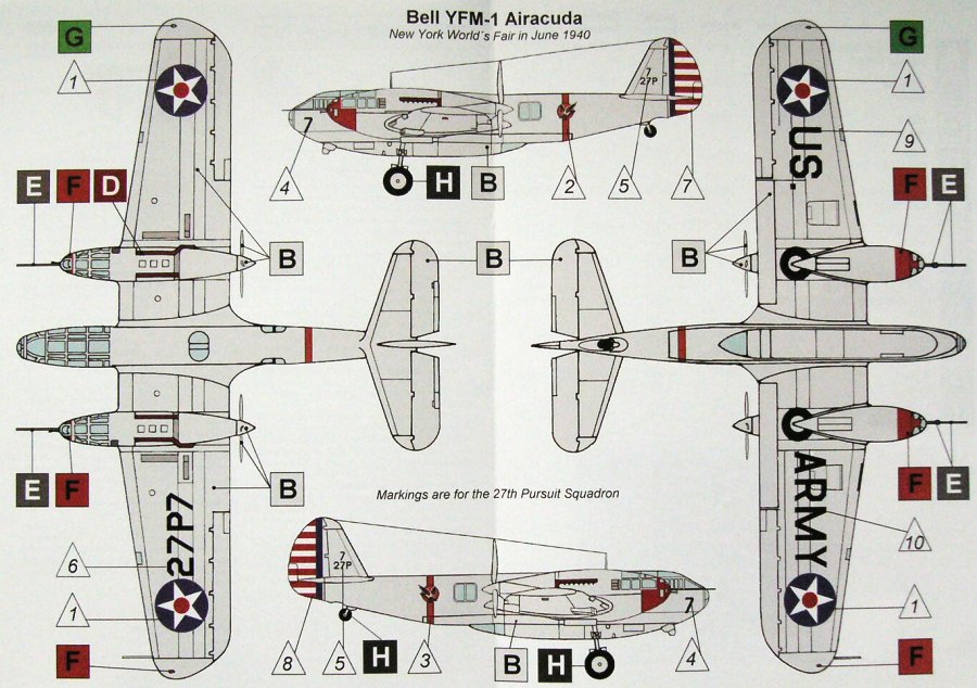 MODELIMEX Online Shop | 1/72 Bell YFM-1 Airacuda | your favourite model ...