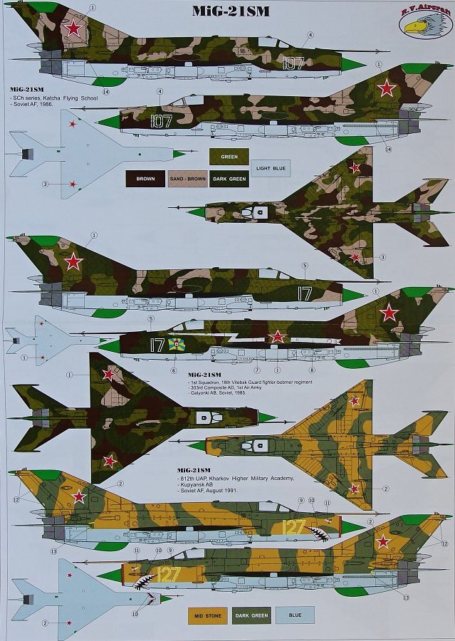 MODELIMEX Online Shop | 1/72 MiG-21 SM | your favourite model shop