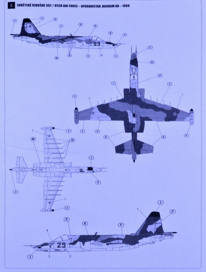 MODELIMEX Online Shop | 1/48 Sukhoi Su-25K (6x camo) | your favourite ...