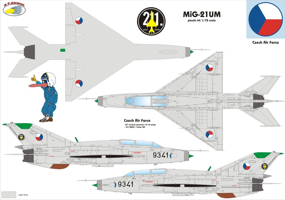 MODELIMEX Online Shop | 1/72 MiG-21 UM (10x camo) | your favourite ...