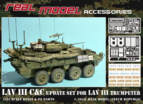 MODELIMEX Online Shop | Acc. LAV III C&C Update Set w/ PE sets (TRUMP ...