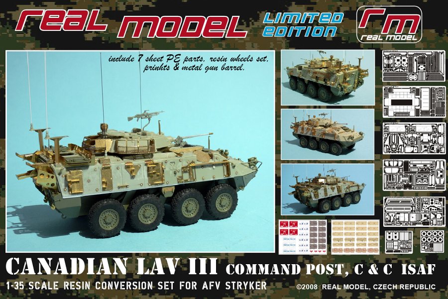 MODELIMEX Online Shop | 1/35 LAV III Command&Control 2 in 1 Conv.Set ...