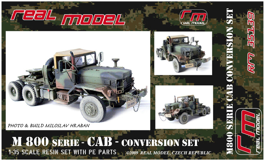 MODELIMEX Online Shop | 1/35 M800 serie Cab - conversion set w/PE ...