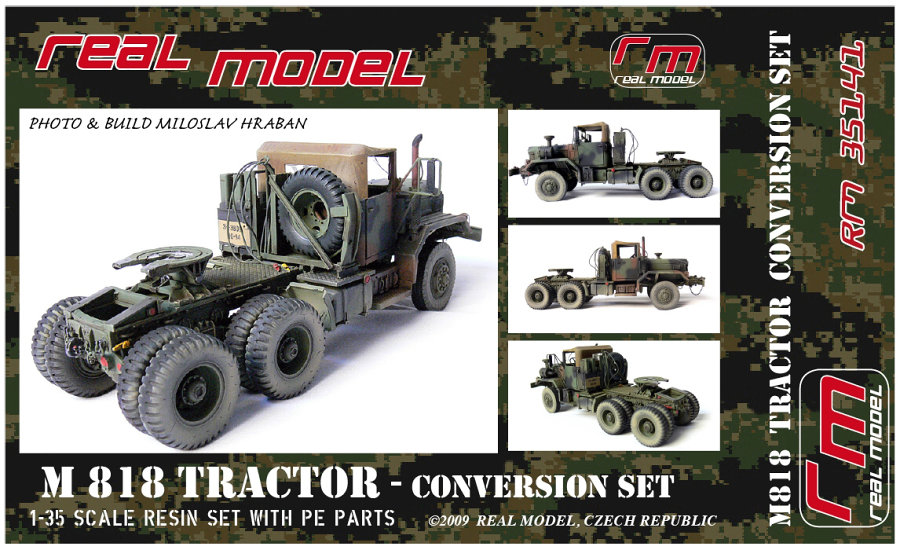 MODELIMEX Online Shop | 1/35 M818 Tractor - conversion set w/PE | your ...