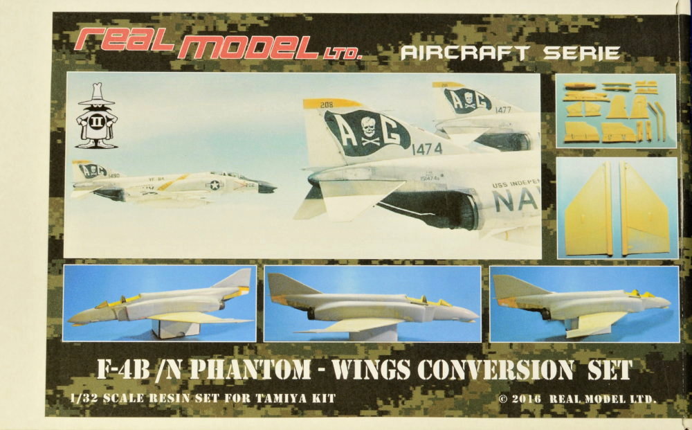 MODELIMEX Online Shop | 1/32 F-4B/N Phantom - Wings conversion set (TAM ...