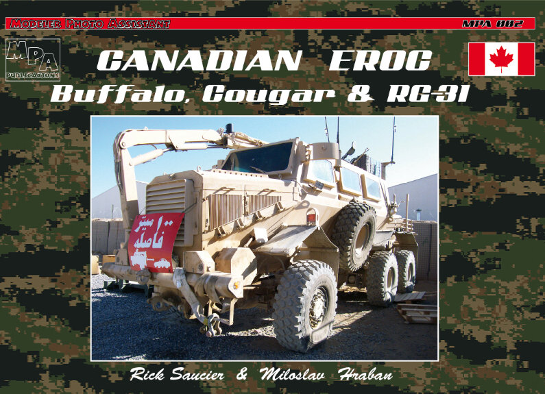 MODELIMEX Online Shop | Publ. Canadian EROC Buffalo, Cougar & RG-31 ...
