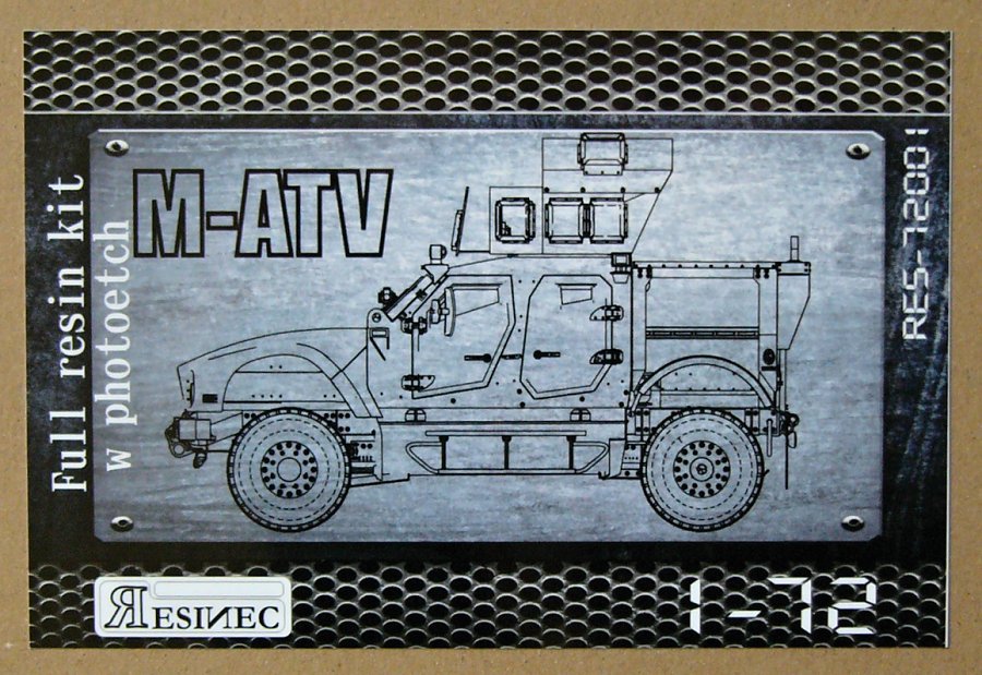 MODELIMEX Online Shop | 1/72 M-ATV (full resin kit, incl. PE set ...