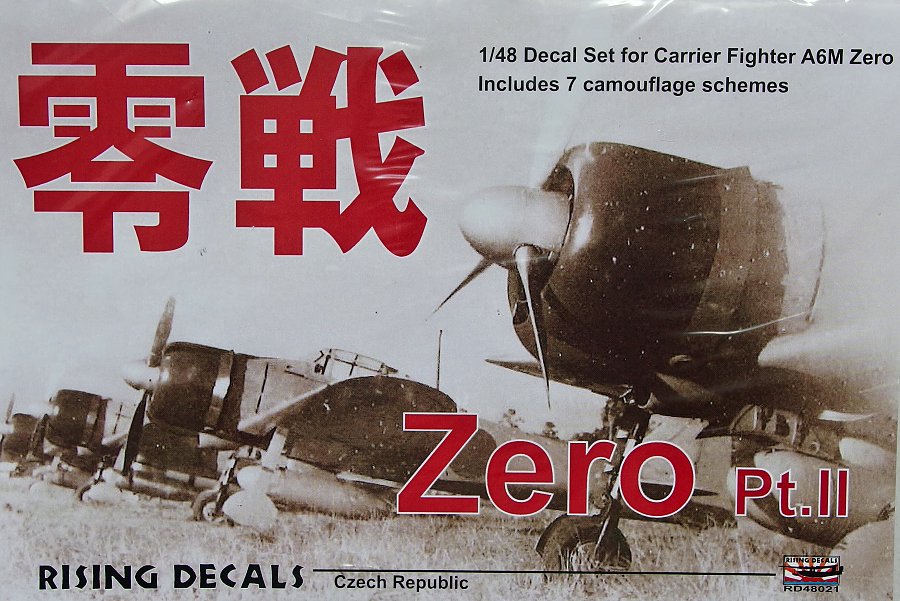 MODELIMEX Online Shop | 1/48 A6M Zero (7x camo schemes) - Part II ...
