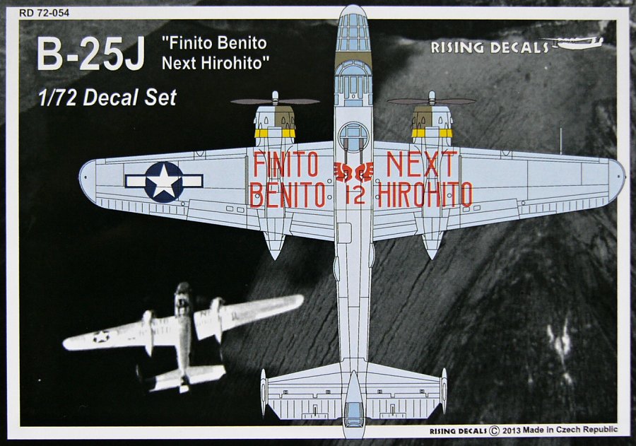 MODELIMEX Online Shop | 1/72 B-25J Finito Benito (12th AF, Italy 1944 ...