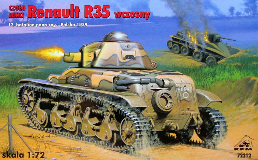 MODELIMEX Online Shop | 1/72 Renault R35 Early (Poland - 1939) | your ...