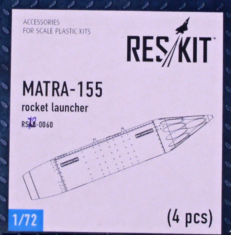 MODELIMEX Online Shop | 1/72 MATRA-155 rocket launcher (4 pcs.) | your ...