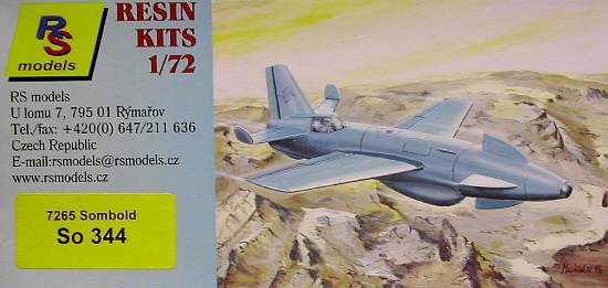 MODELIMEX Online Shop | 1/72 So 344 (Limited re-edition) | your ...