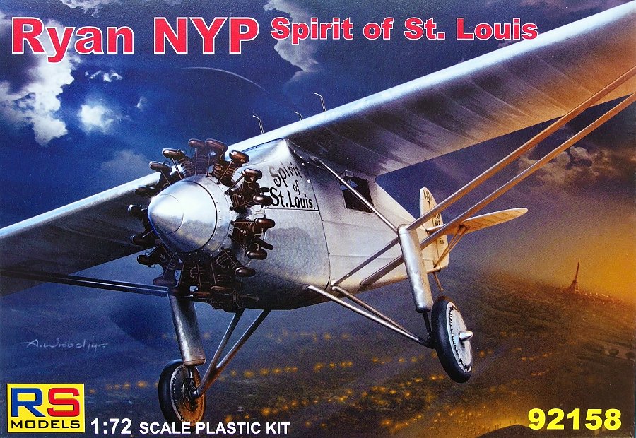MODELIMEX Online Shop | 1/72 Ryan NYP Spirit of St.Louis (4x camo ...