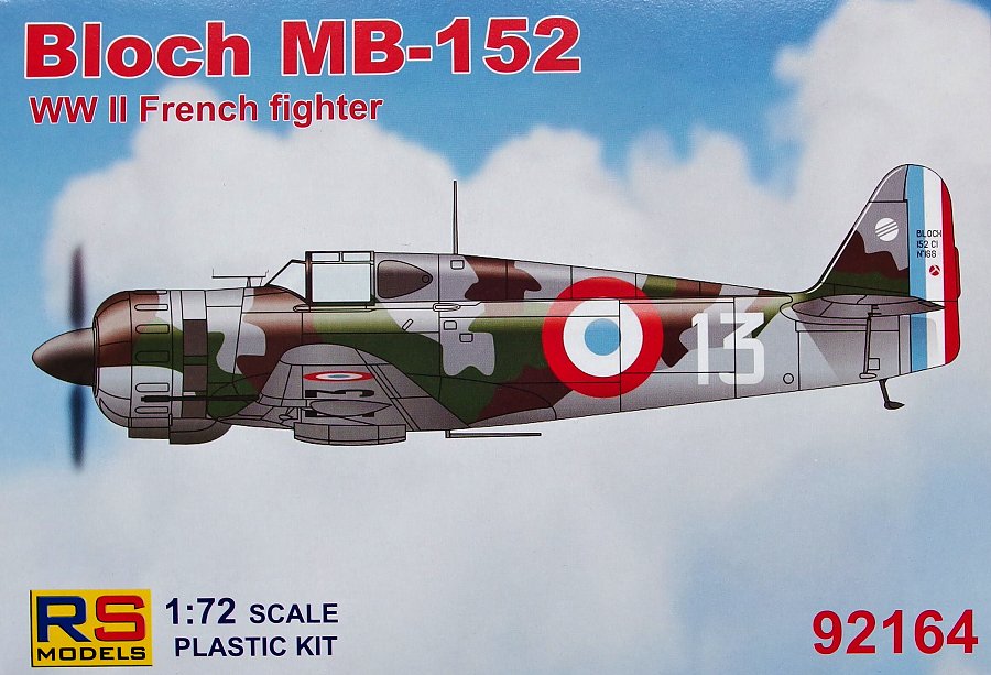 MODELIMEX Online Shop | 1/72 Bloch MB-152 Early (4x France) | your ...