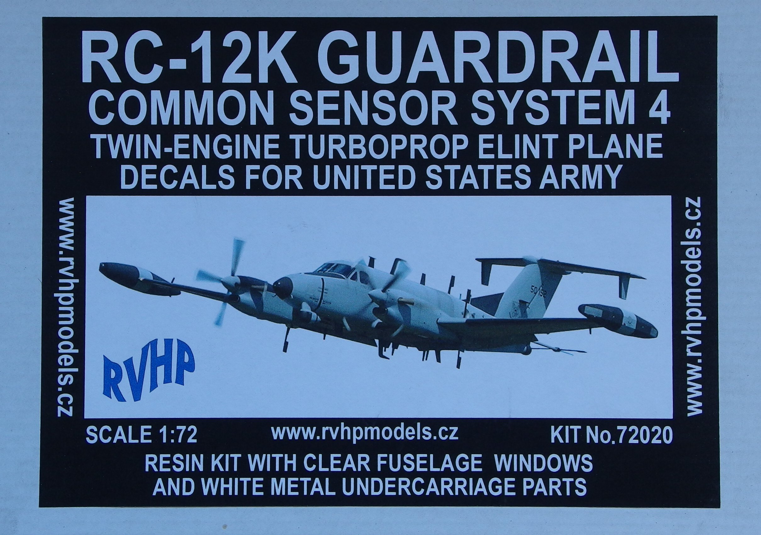 MODELIMEX Online Shop | 1/72 RC-12K GUARDRAIL Common Sensor System 4 ...