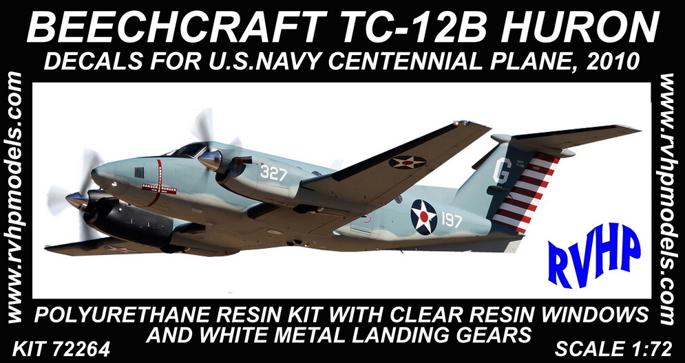 MODELIMEX Online Shop | 1/72 Beechcraft TC-12B Huron (US NAVY) | your ...