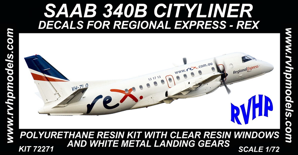 MODELIMEX Online Shop | 1/72 SAAB 340B CITYLINER (Regional Express ...