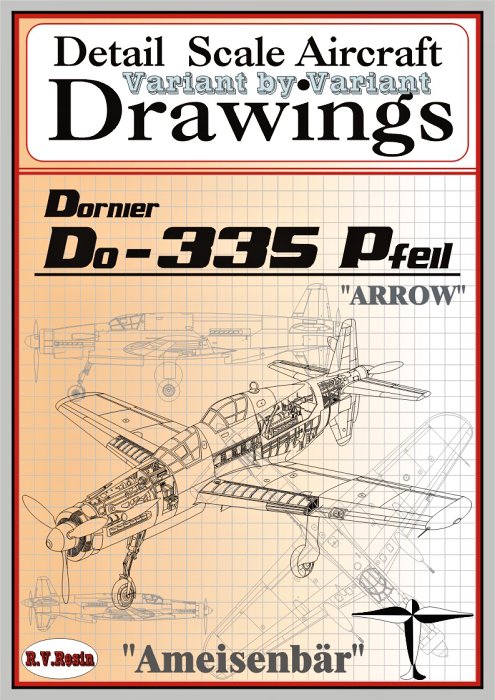 MODELIMEX Online Shop | Drawings for Dornier Do-335 (1/48) | your ...