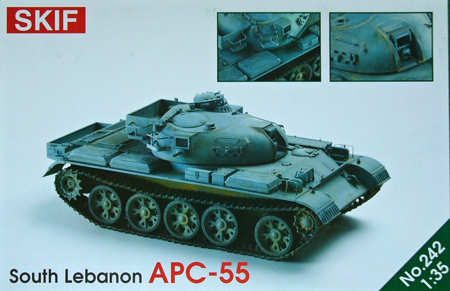 MODELIMEX Online Shop | 1/35 BTR-55 (APC-55) South Lebanon | your ...