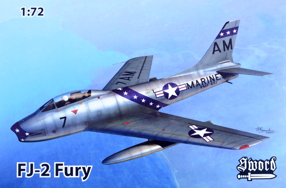 MODELIMEX Online Shop | 1/72 FJ-2 Fury (3x camo) | your favourite model ...