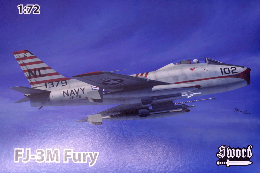MODELIMEX Online Shop | 1/72 FJ-3M Fury (3x camo) | your favourite ...