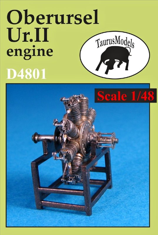 MODELIMEX Online Shop | 1/48 Oberursel Ur. II engine (resin&PE set ...