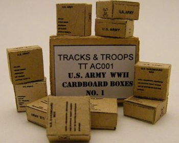 MODELIMEX Online Shop | 1/72 US Army WWII Cardboard Boxes No. 1 (10 pcs ...