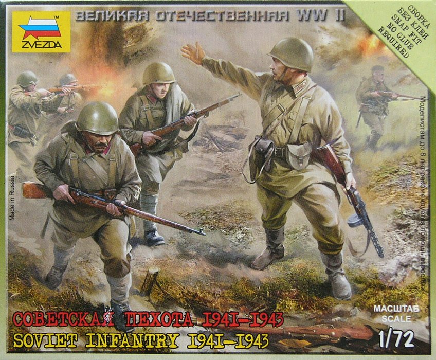 MODELIMEX Online Shop | 1/72 Soviet infantry, 1941-1945 | your ...