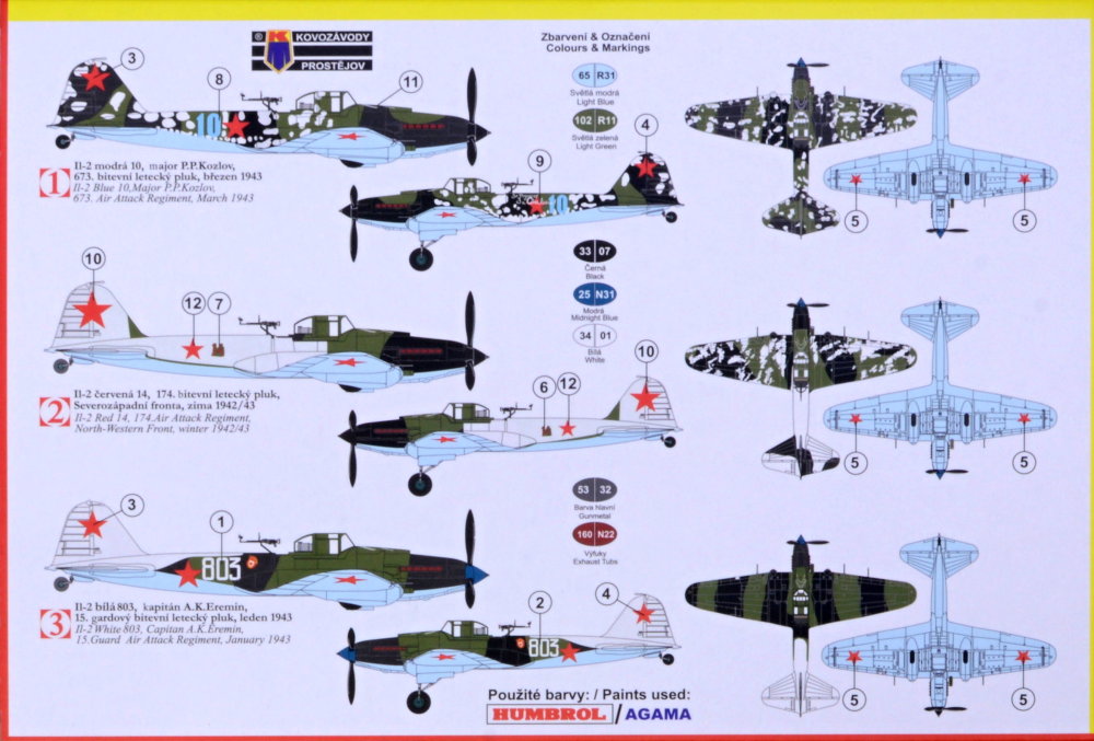 MODELIMEX Online Shop | 1/72 Ilyushin IL-2 Int.Gunner's Station (3x ...