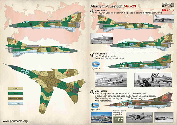 MODELIMEX Online Shop | 1/72 Mikoyan-Gurevich MiG-23 (wet decals ...